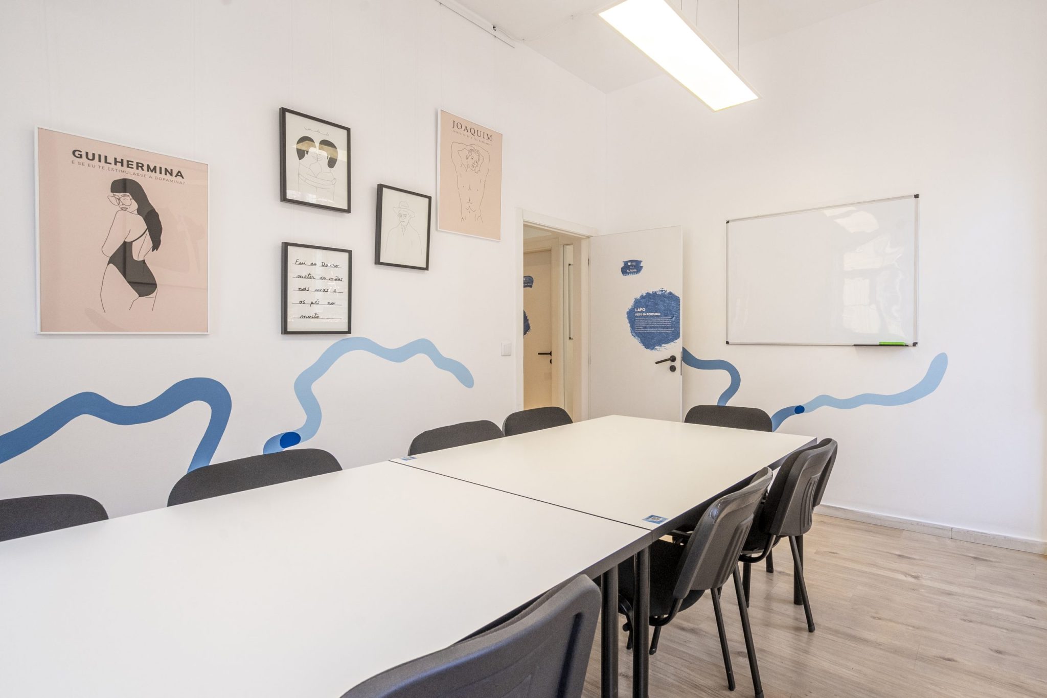 The Art of Learning: 10 classrooms, 10 artists | Lusa Language School